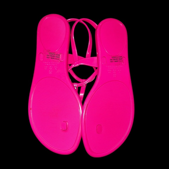 kate spade | Shoes | Kate Spade Neon Pink Jelly Thong Sandals New ...